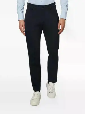Boggi Milano Belt-loops Trousers - Blue