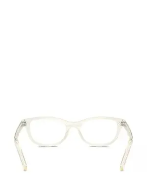 Prada Square-frame Glasses - Neutrals