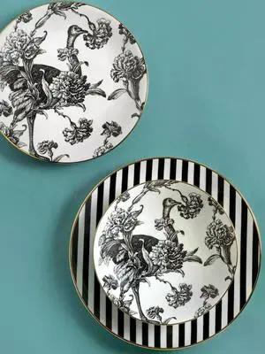 SIMONE GUIDARELLI HOME Tangerine Garden Dinner Plate