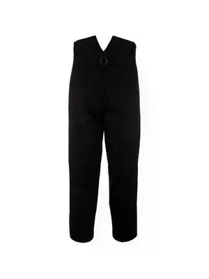 PENCE 1979 Buckle-detail Trousers - Black