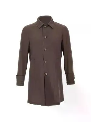 Barba Napoli Single Breasted Coats For Men