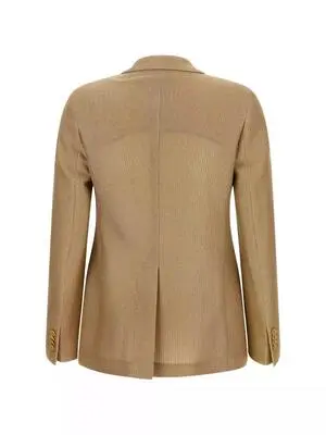 Tagliatore Double-breasted Blazer With Peak Lapels - Neutrals