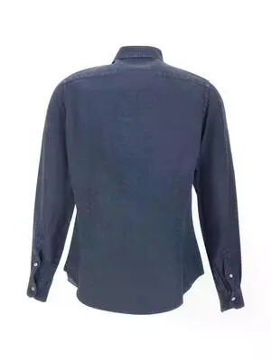 Eleventy Buttoned Shirt - Blue