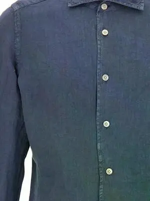 Eleventy Buttoned Shirt - Blue