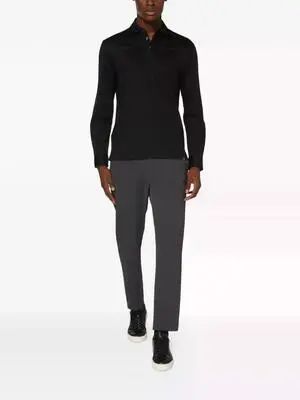 Boggi Milano Belt-loops Trousers