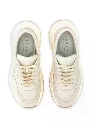 Hogan H669 Perforated Platform Sneakers