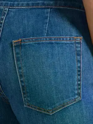 ASKK NY Contrast-stitching Flared Jeans
