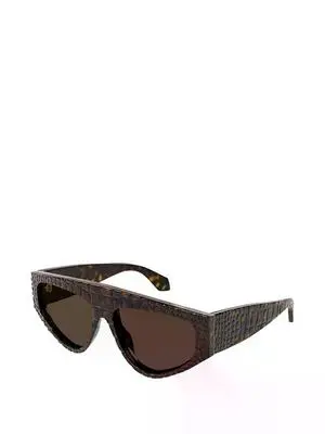 AZZEDINE ALAIA Pilot Frame Sunglasses
