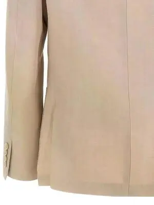 Eleventy Buttoned Patch-pockets Blazer - Neutrals