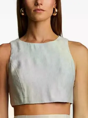 HEVRON Cropped Top