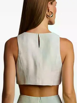 HEVRON Cropped Top