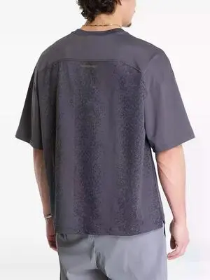 On Run " Patterned Crew-neck T-shirt