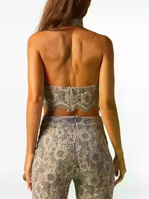 JBQ Gael Lace Halter Top