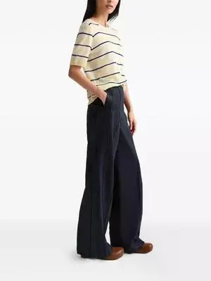 TWP Striped Chest-pocket T-shirt