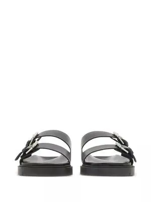 COPENHAGEN  Adjustable Buckle Leather Sandals