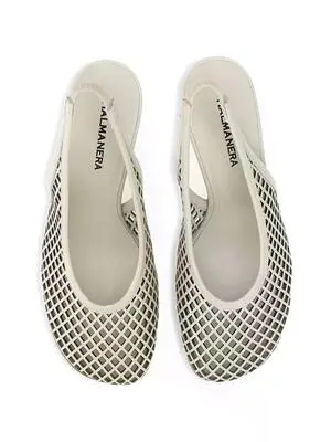 HALMANERA Adel Laser-cut Slingback Pumps