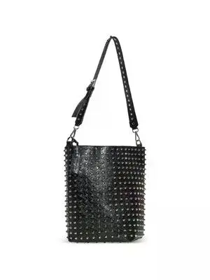 John Richmond Studded Bucket Bag - Black