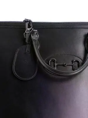 Gucci Horsebit 1955 Web Duffle Travel Bag