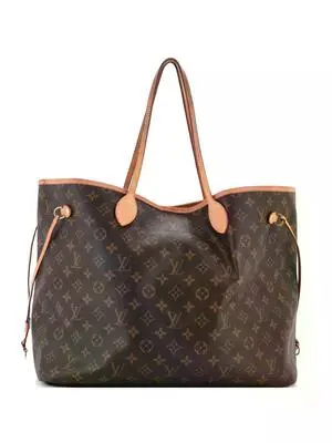 LOUIS VUITTON Neverfull Gm Tote Bag Monogram Canvas - Brown