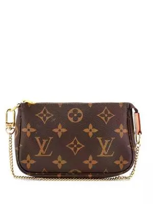 LOUIS VUITTON Pochette Accessoires Monogram Canvas - Brown