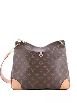 LOUIS VUITTON Monogram Canvas Odeon Nm Mm Crossbody Bag - Brown