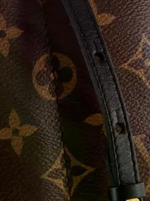 LOUIS VUITTON Palm Springs Monogram Canvas Mini Backpack - Brown