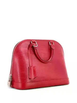 LOUIS VUITTON Alma Handbag Epi Leather Pm - Red