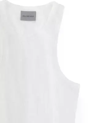Balenciaga Ribbed Tank Top