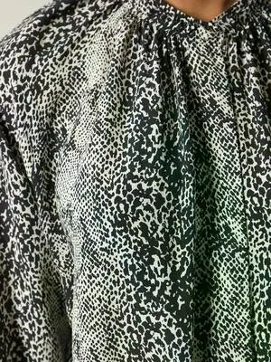 LANVIN Snakeskin Print Blouse