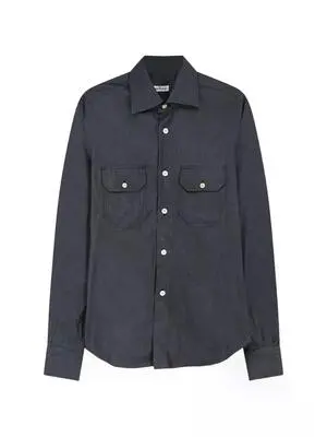 Kiton Pocketed Shirt - Grey