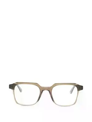 GIGI STUDIOS Square Frame Glasses - Brown