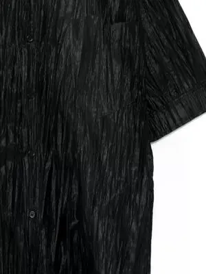 SONGZIO Crinkled Short-sleeve Shirt