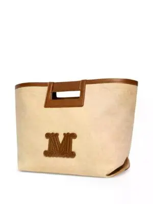 Max Mara Logo Patch Tote Bag