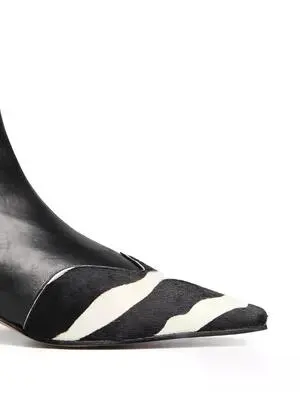 Khaite Nevada Point-toe Boots - Black