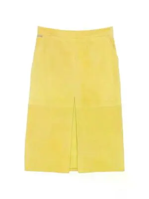 Iceberg Slit Skirt - Yellow