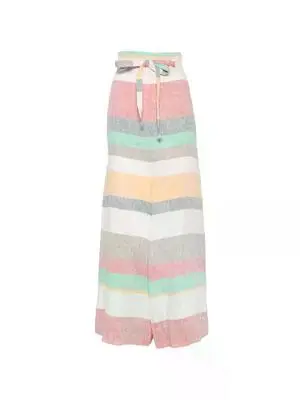 OSKLEN Striped Wide-leg Trousers
