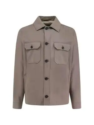 Corneliani Buttoned Patch-pocket Jacket