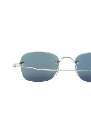 Thom Browne Rimless Rectangle Sunglasses