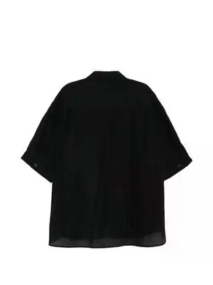 SONGZIO Textured Shirt - Black