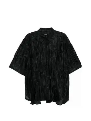 SONGZIO Crinkled Short-sleeve Shirt