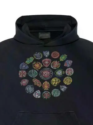 Balenciaga Graphic-print Hoodie