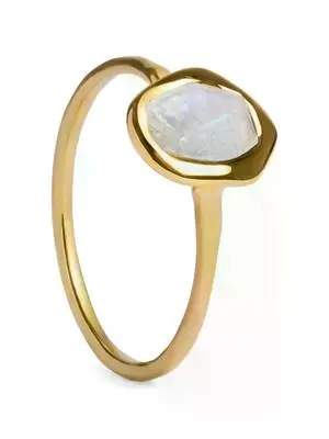 Monica Vinader Odyssey Moonstone Vermeil Ring - Gold