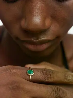 Monica Vinader Odyssey Onyx Ring