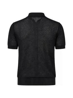 Tagliatore Short-sleeves Shirt - Black