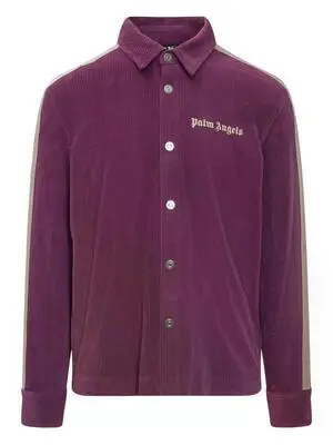 Palm Angels Stripe Logo Shirt