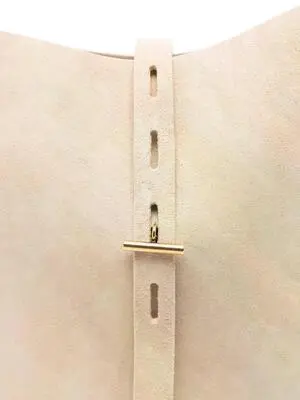 MINOBOSSI Liz Suede Shoulder Bag - Neutrals