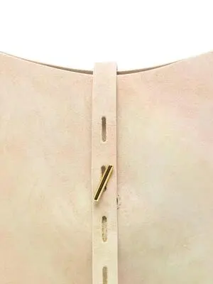 MINOBOSSI Liz Suede Shoulder Bag - Neutrals