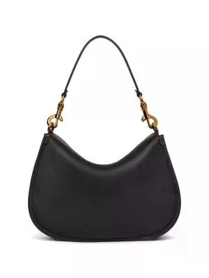 Etro Medium Leather Pony Bag With Paisley Studs
