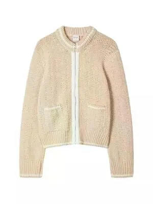 Paul Smith Zip-up Cardigan - Neutrals