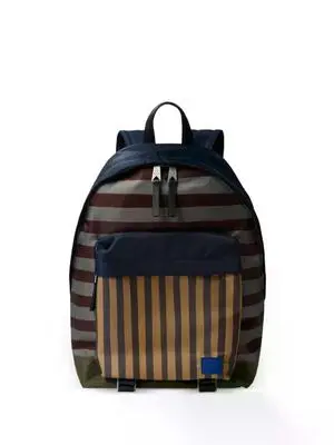 Paul Smith Striped Backpack - Blue